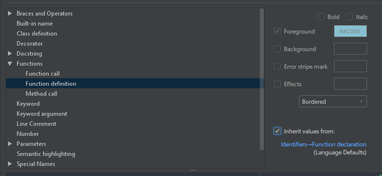 Python support · Issue #35 · nordtheme/jetbrains · GitHub