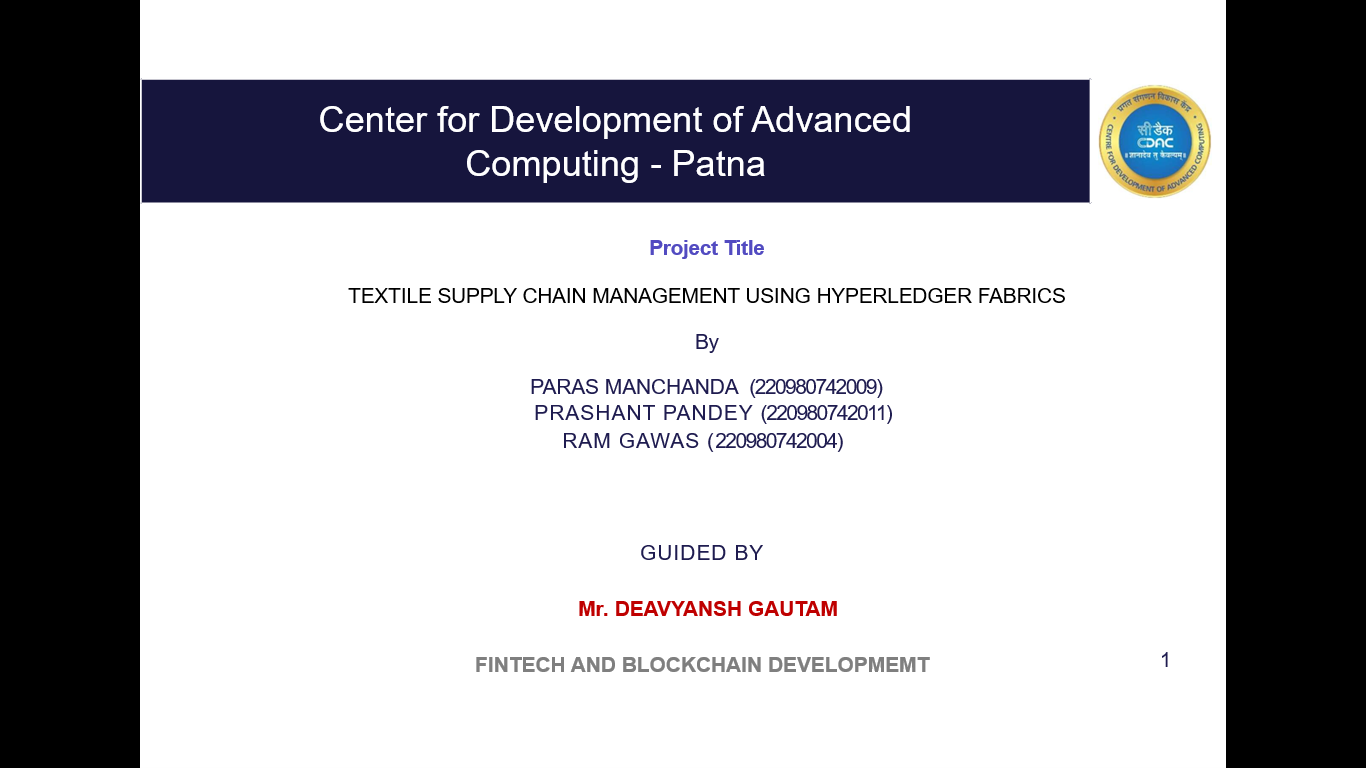 GitHub - gawasram/CDAC-Project: Project