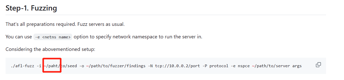 editing error · Issue #107 · aflnet/aflnet · GitHub