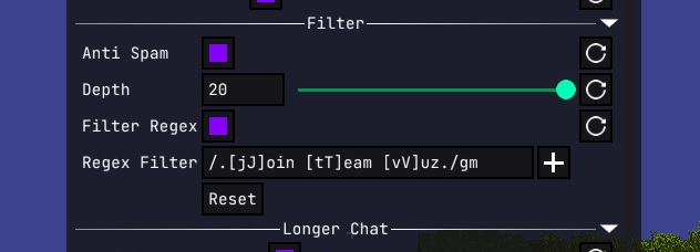 [Bug] Cannot get regex chat filtering to work · Issue #2299 · MeteorDevelopment/meteor-client ...