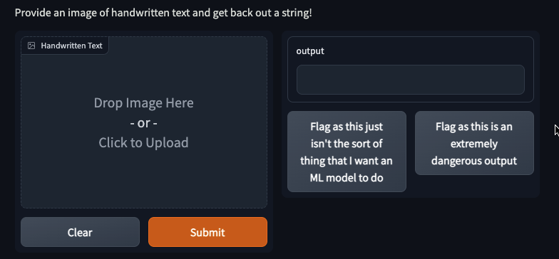 Flagging UX redesign · Issue #1496 · gradio-app/gradio · GitHub