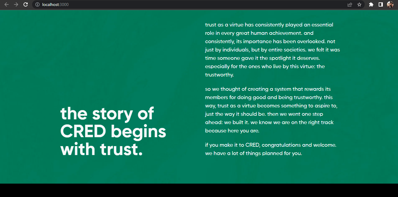 GitHub - hksirya/Cred-Club