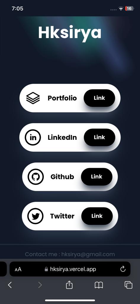 GitHub - hksirya/LinkTree