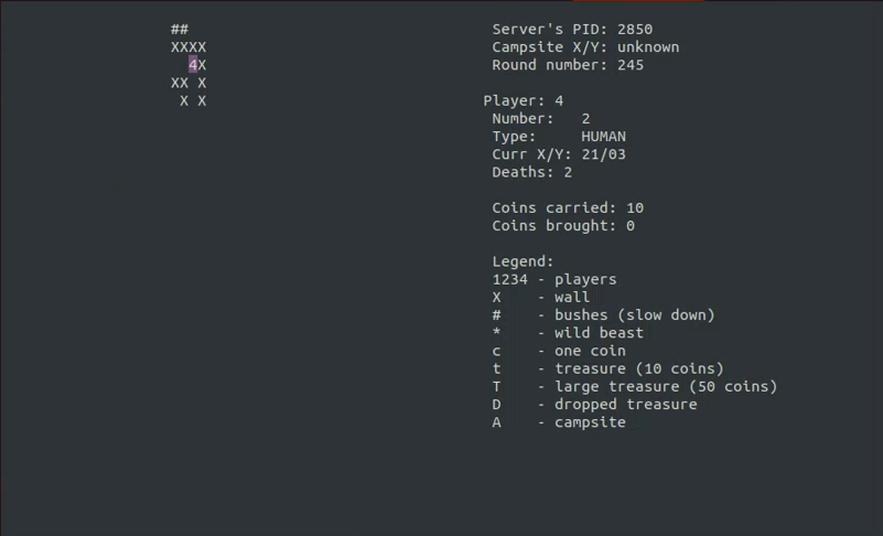 GitHub - bartoszmaka00/maze_game: Multiplayer maze game using IPC mechanisms