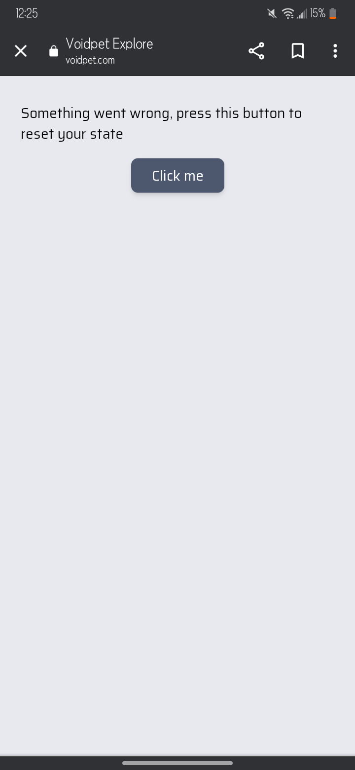 Everytime I click "Explore" a "click me" button appears · Issue #557 · voidpet/bugs · GitHub