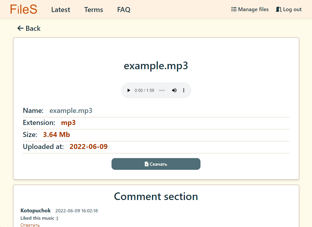 GitHub - ktpchk/file-sharing: Simple file sharing app built by Laravel framework