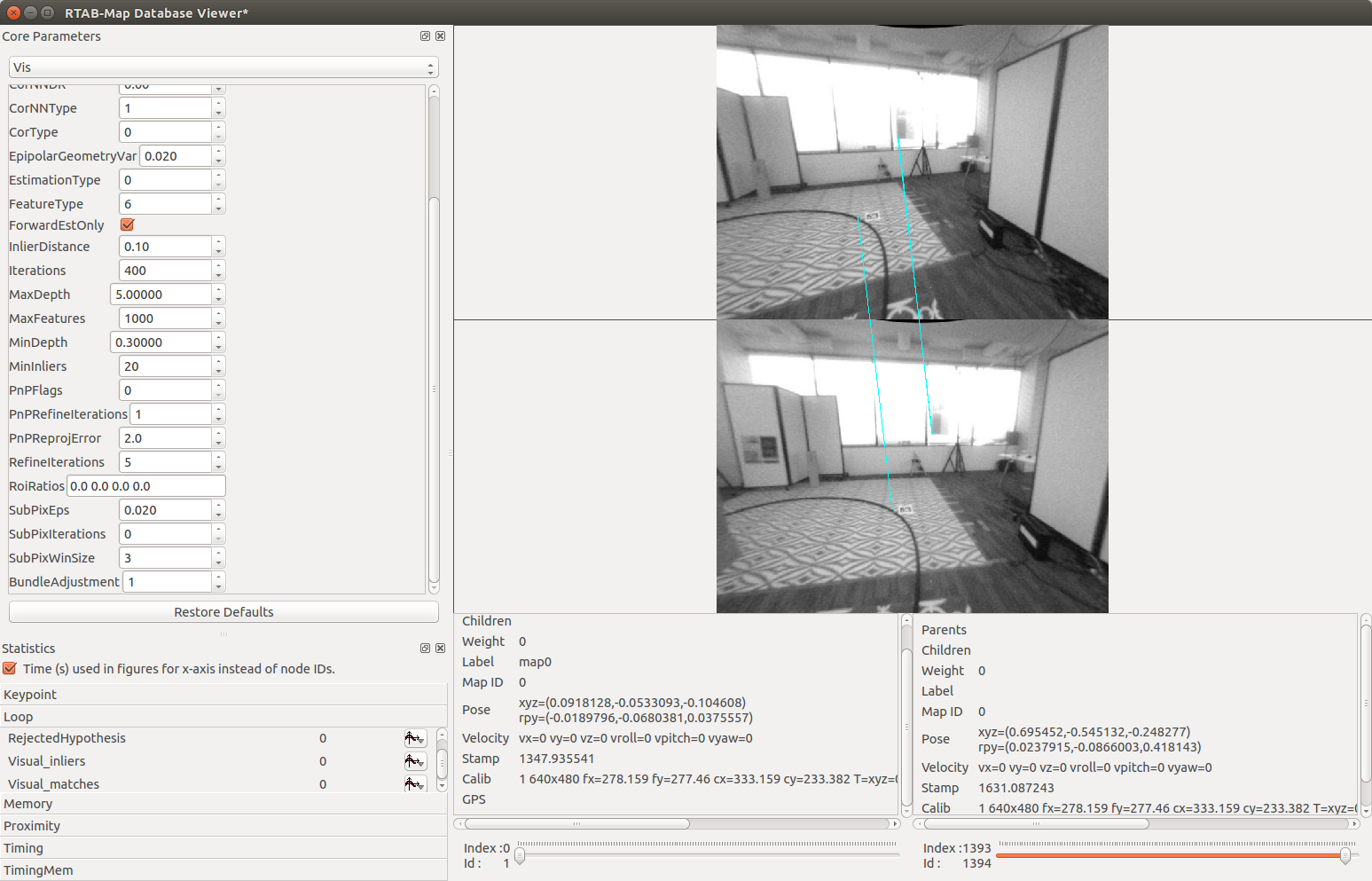 How to change the feature extraction method from database viewer? · Issue #232 · introlab ...