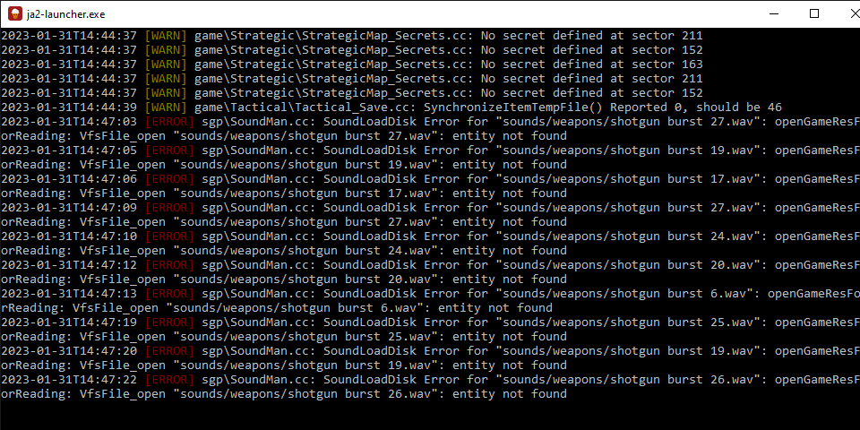 CAWS some burst fire weapon sounds are missing/not playing. · Issue #1764 · ja2-stracciatella ...