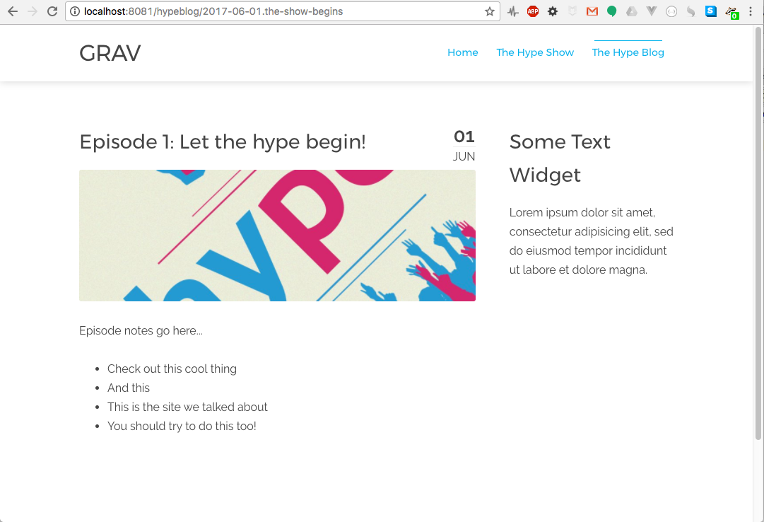 Debug toolbar does not show up on child pages · Issue #1520 · getgrav/grav · GitHub