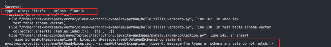 [bug] · Issue 1413 · Milvus Io Pymilvus · Github