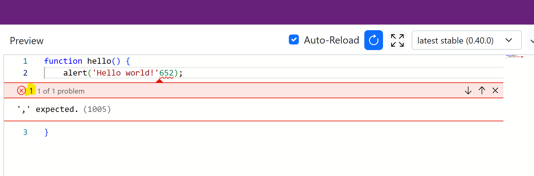 [Bug] In web app, unknown "1" showing up in the place that suppose to have file name in "View ...