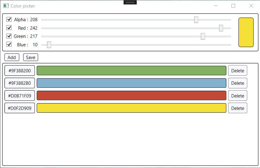 GitHub - NB034/ColorPicker: WPF, MVVM
