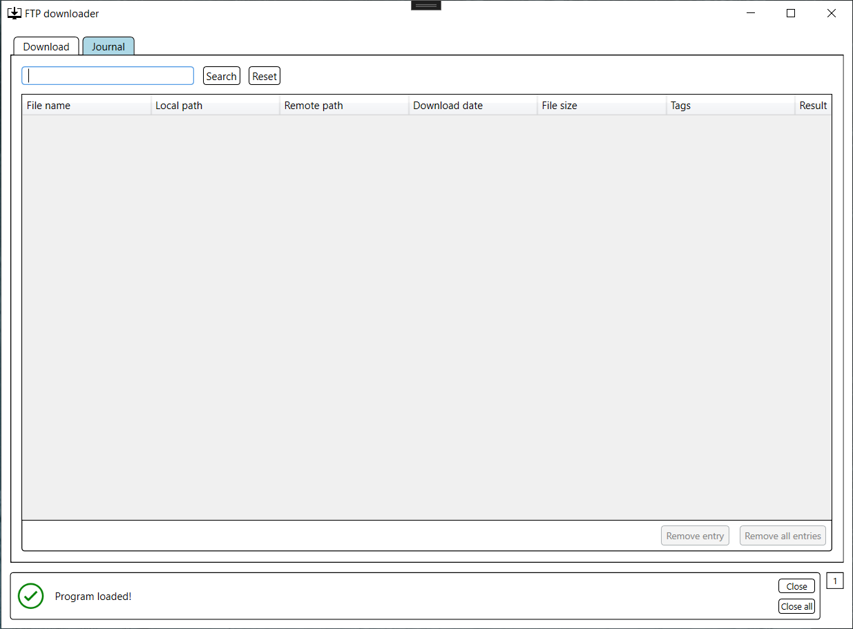 GitHub - NB034/FTP-downloader: WPF, EF, FTP, SQLite, Multithreading