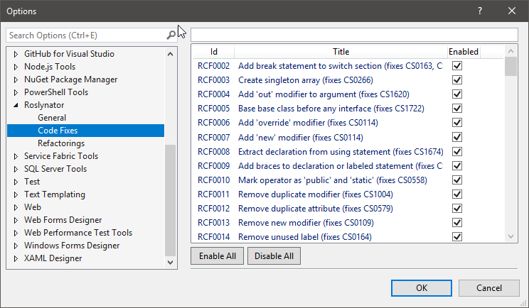 Suggestion: Add ability to disable rules without requiring a ruleset · Issue #451 · dotnet ...