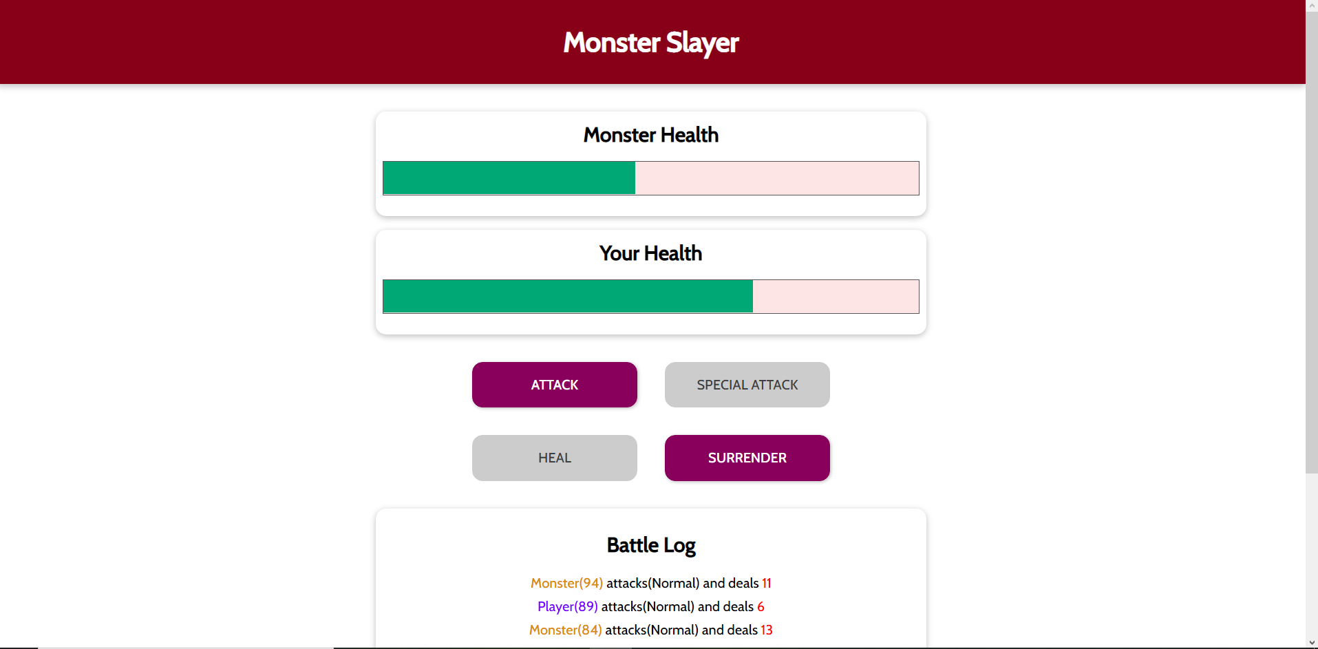 GitHub - ibo-ibo/Monster-Game