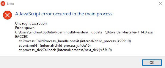 Javascript Error when updating · Issue #459 · bitwarden/server · GitHub