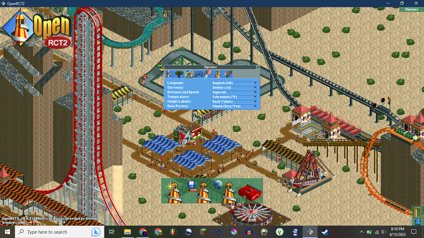 New Update Graphical Glitches · Issue #19917 · OpenRCT2/OpenRCT2 · GitHub