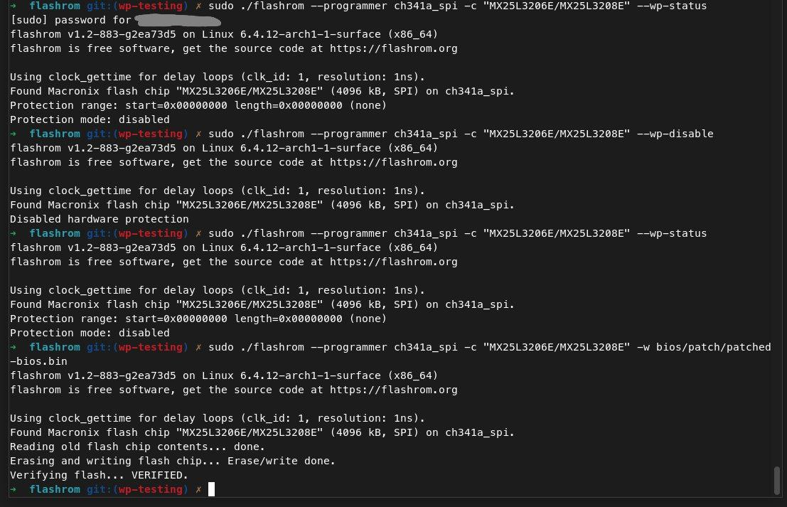 [$400 Bounty] Add write-protect support (half-working patch included) · Issue #185 · flashrom ...