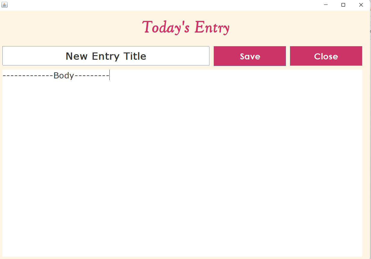 GitHub - Aditipareek1/Diary-Entry-System
