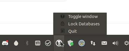 Use Show Window in tray menu instead of Toggle Window · Issue #6026 · keepassxreboot/keepassxc ...