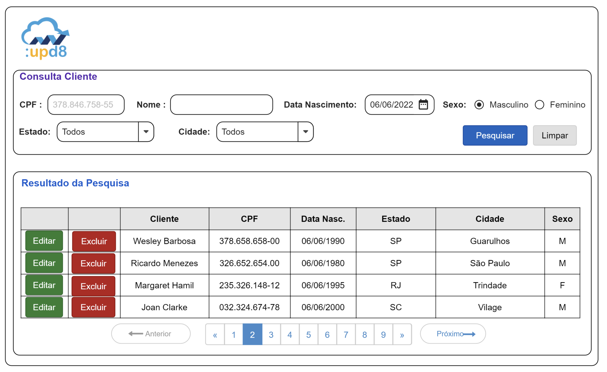 GitHub - WanderRodrigues/avaliacao-tecnica-upd8
