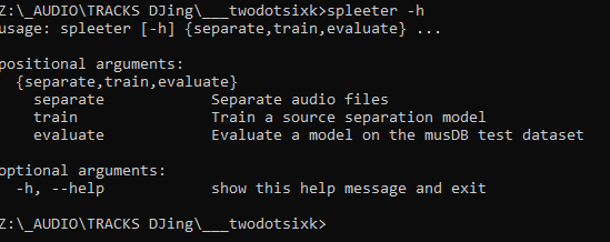 spleeter-native on Windows fails with command not recognized · Issue #8 · diracdeltas ...