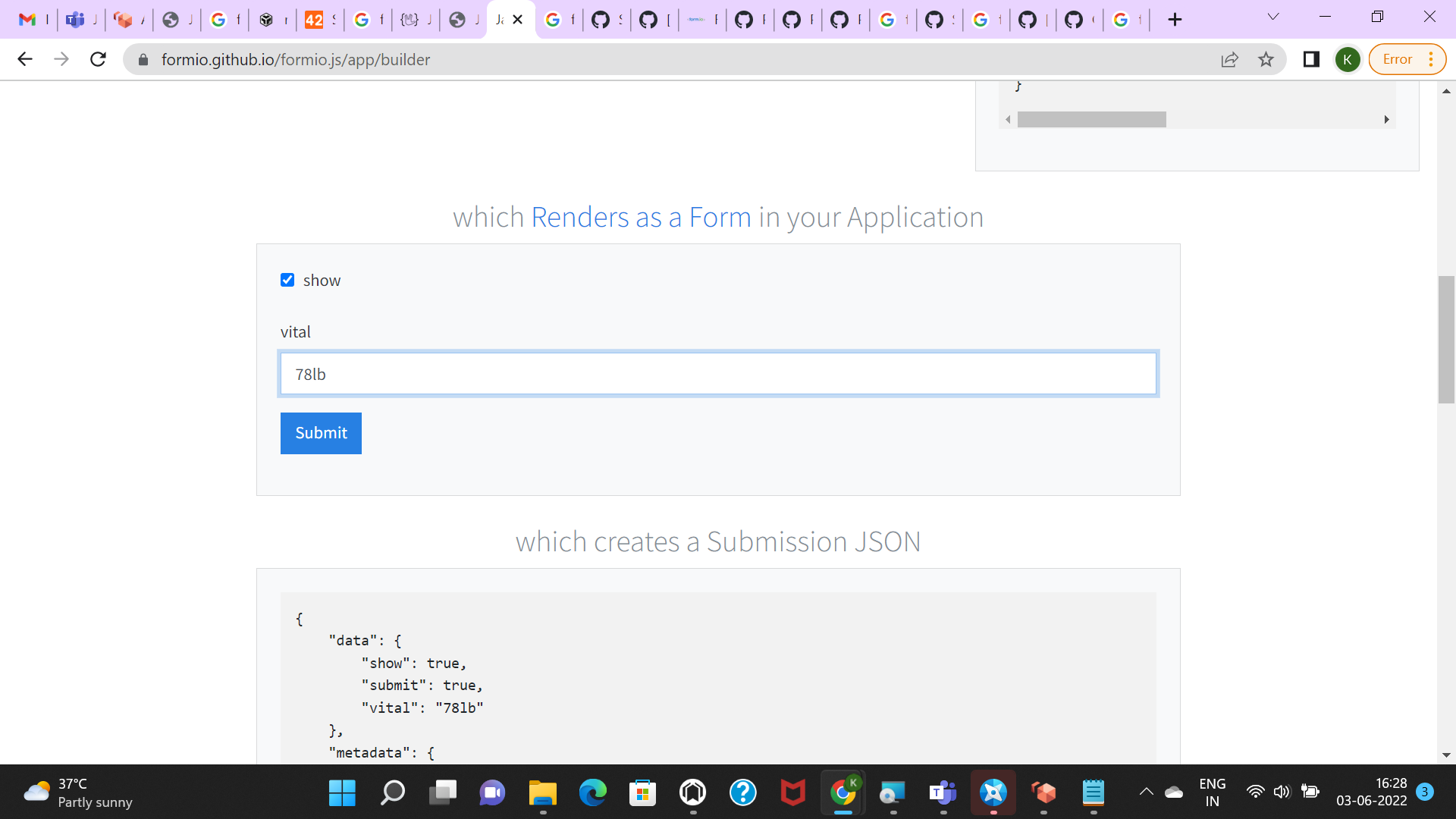 [BUG] · Issue #4729 · formio/formio.js · GitHub