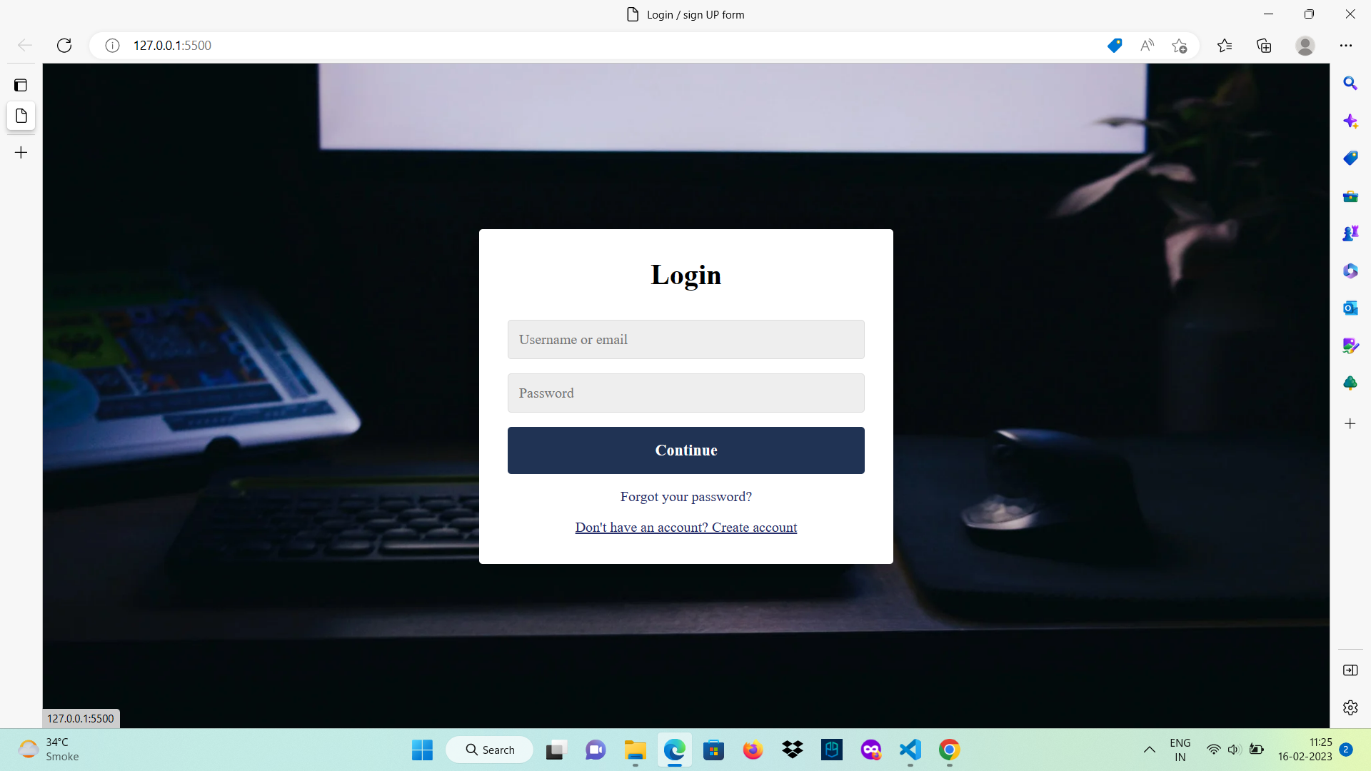 GitHub - VrushabhSasane39/Login-Form-Model