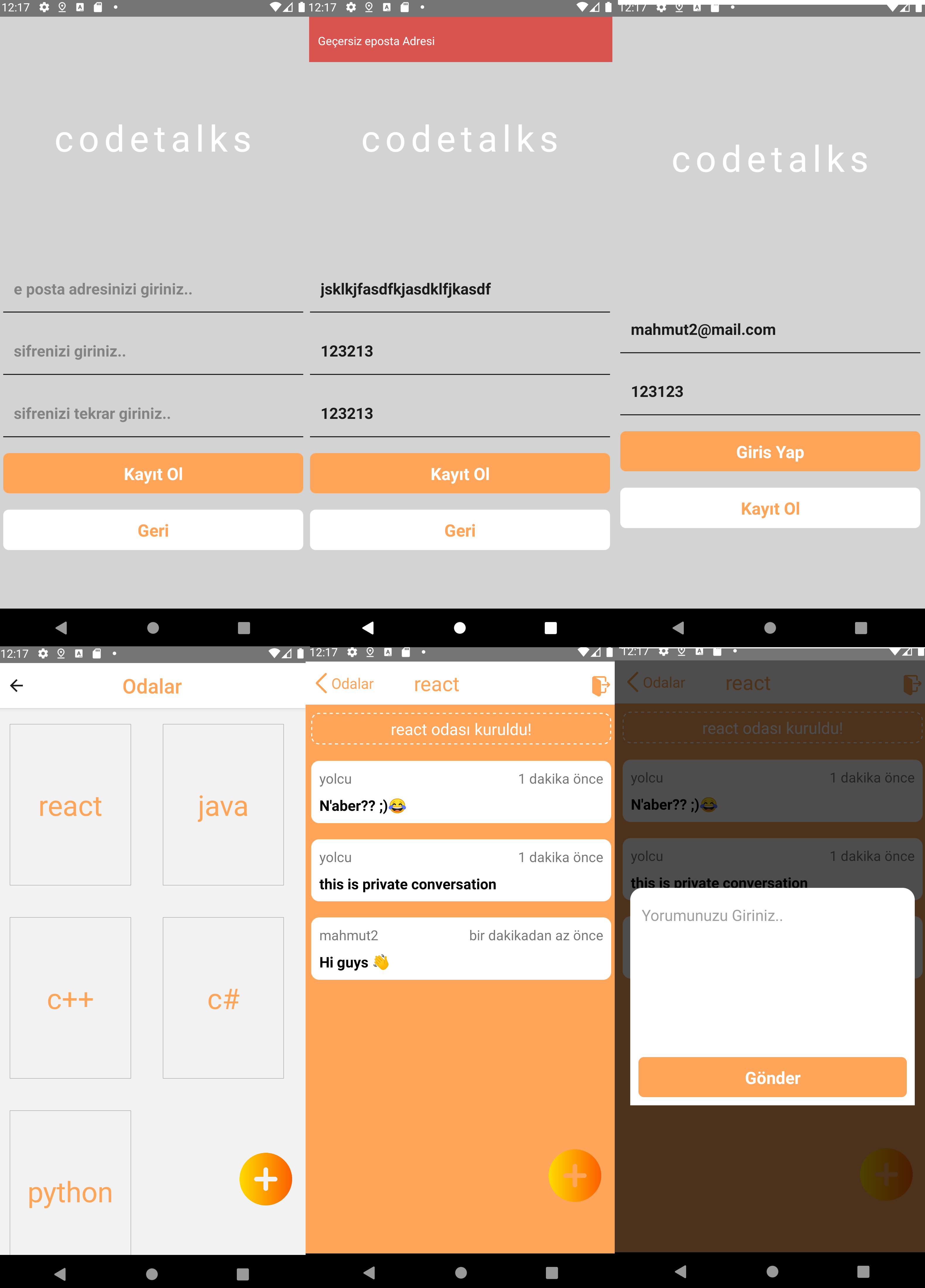 GitHub - JHB2M/CodeTalks-Chat-App: An application where you can set up a room and talk with your ...