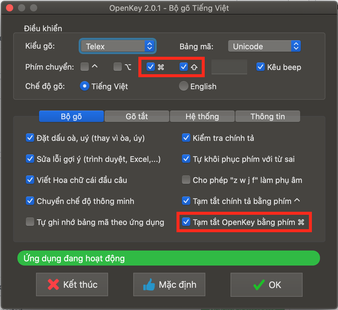 Chức năng tắt nhanh bộ gõ tiếng Việt không tương thích với phím tắt bật tắt tiếng Việt · Issue ...