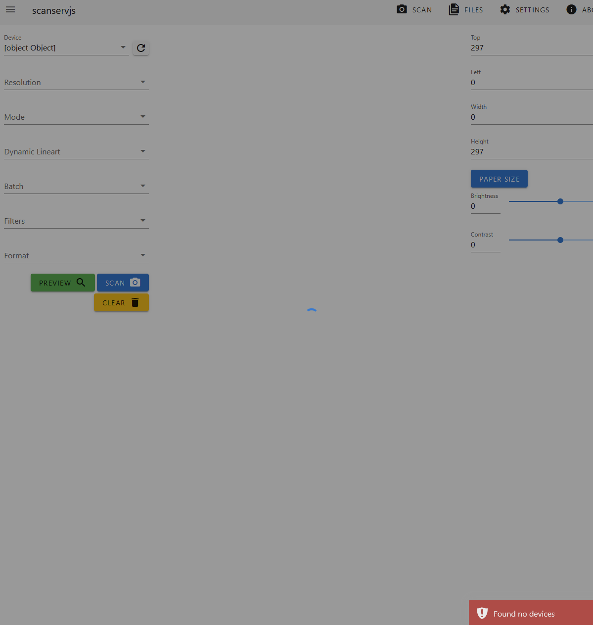 Docker | devices.json contains no devices · Issue #374 · sbs20/scanservjs · GitHub