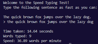 GitHub - harsh-thite/Speed-Typing-Test