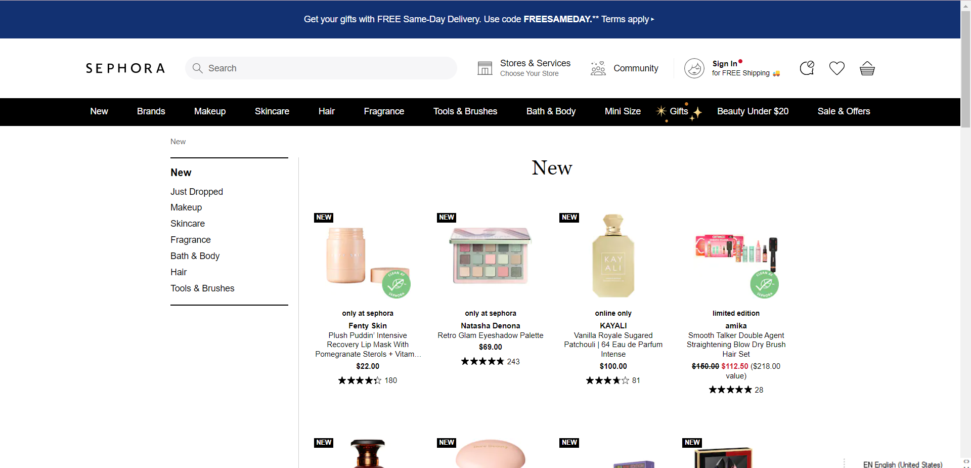 GitHub - Deepak-197/Sephora-Clone: Sephora Clone || A leader in prestige omni-retail, our ...