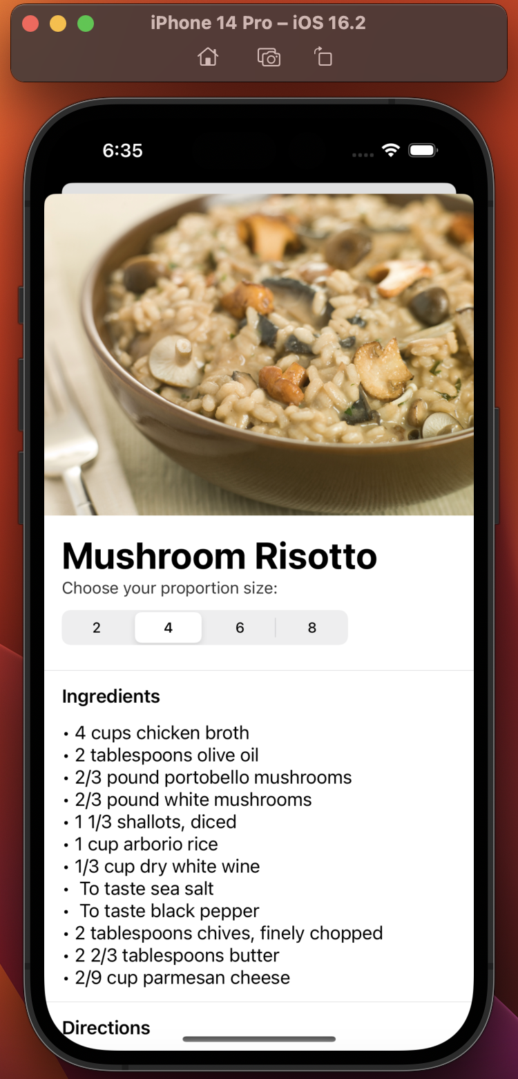 GitHub - seymagizem/Recipe-App: MVVM Recipe App Clone with Swift