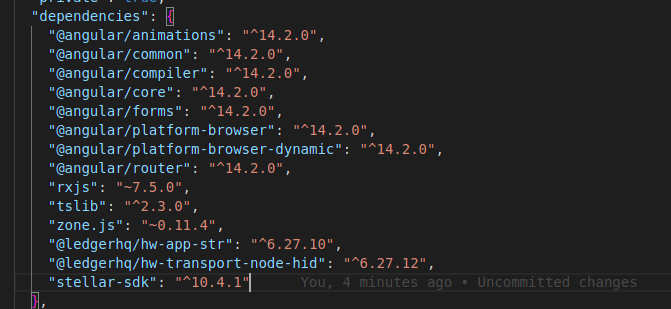 [Feature]: Library support for angular 14 · Issue #2770 · LedgerHQ/ledger-live · GitHub