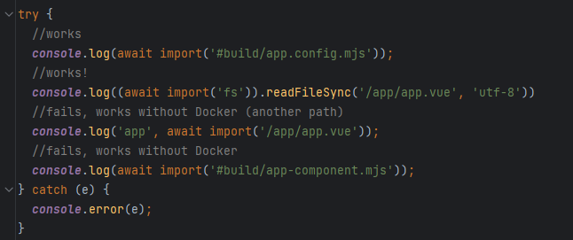 [vite-node] [ERR_LOAD_URL] ..vue error in dev mode (Docker only) · Issue #20446 · nuxt/nuxt · GitHub