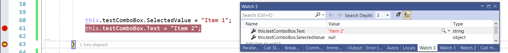 SelectedValue was not maintained when changing the Text property in WINUI ComboBox · Issue #7181 ...