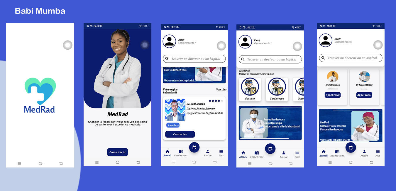 GitHub - BabiMumba/MedRad: MedRad est une application mobile qui permet aux utilisateurs de ...