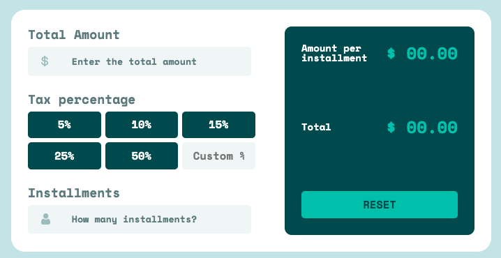 GitHub - devcarolinealmeida/interest-rate-calculator: An app that ...