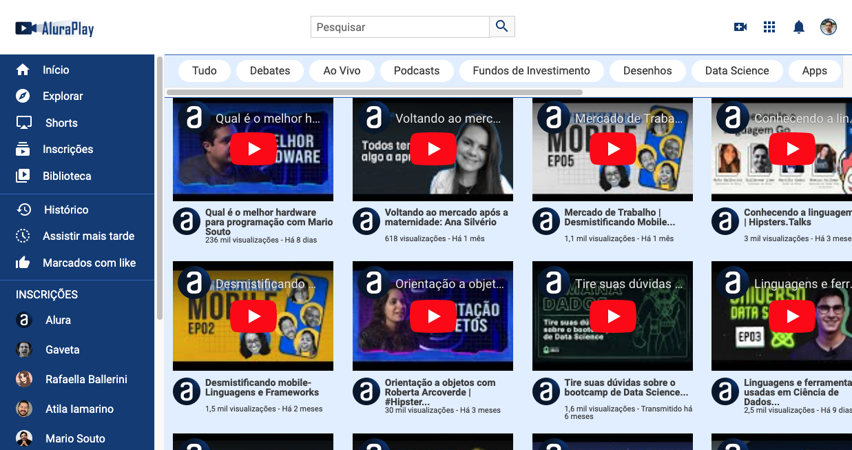 GitHub - devcarolinealmeida/aluraplay: Alura Responsive Flexbox Course
