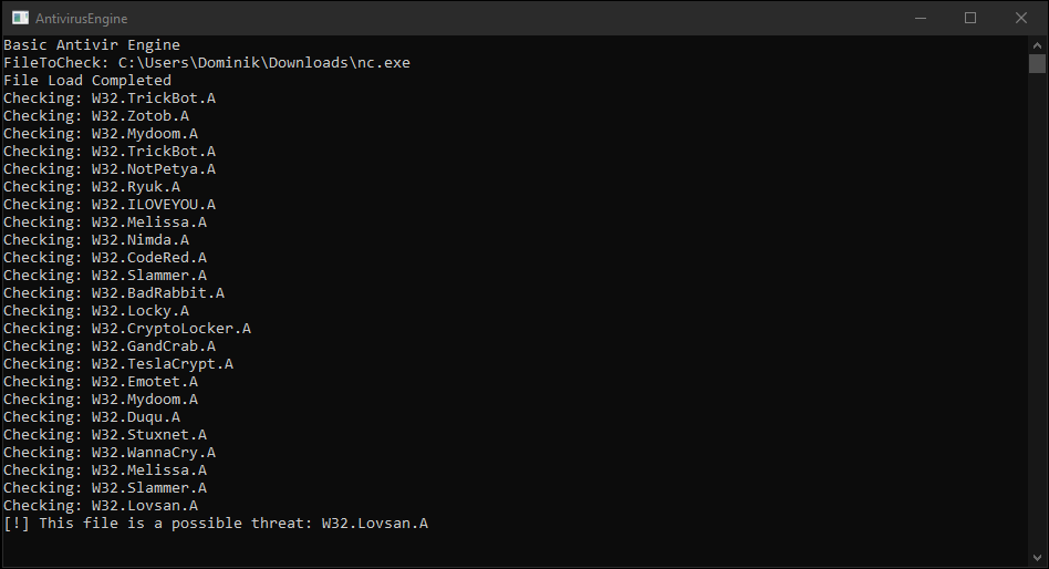 GitHub - EvolveGames/AntivirusEngine