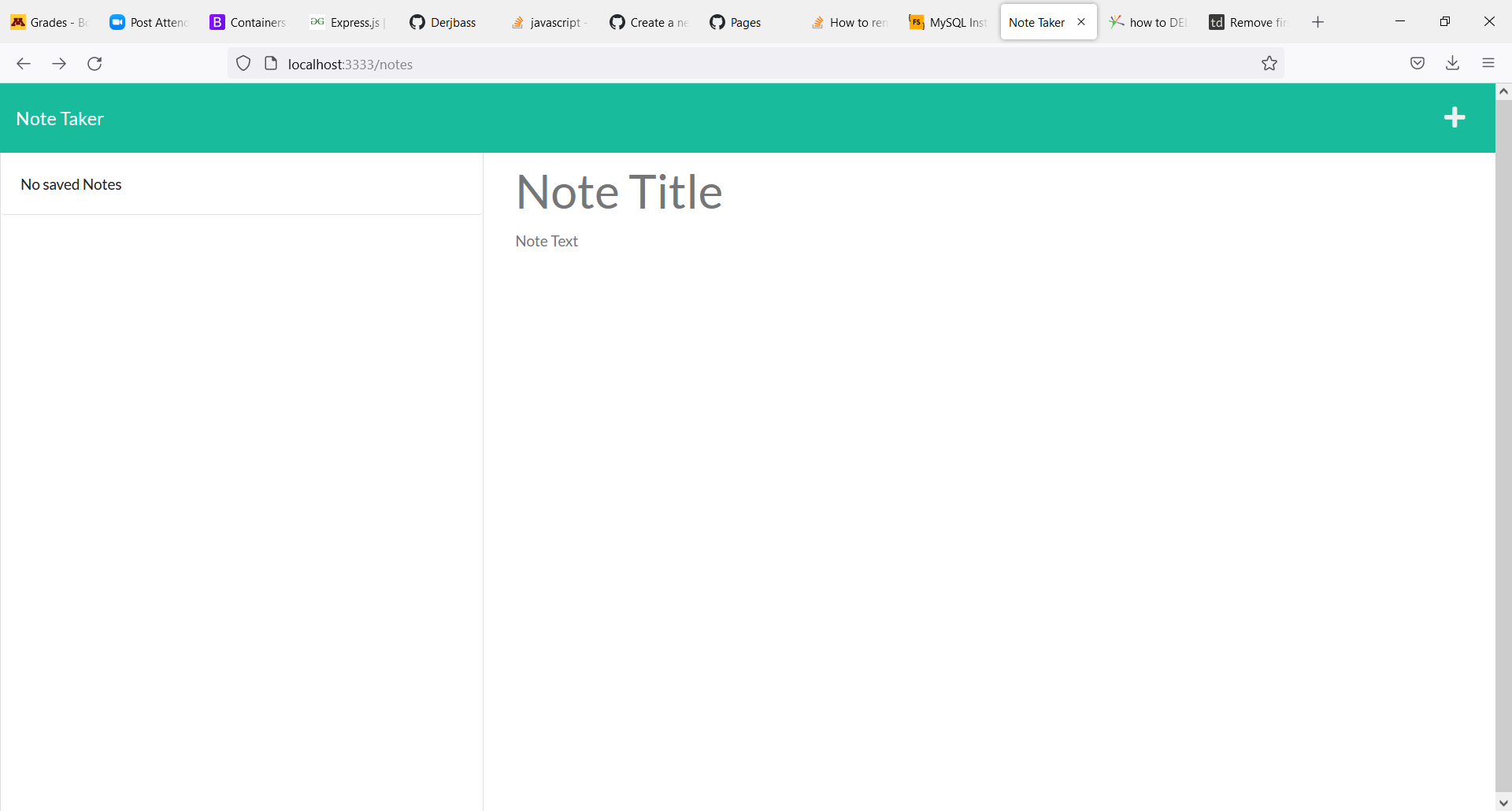 GitHub - Derjbass/Note-Taker