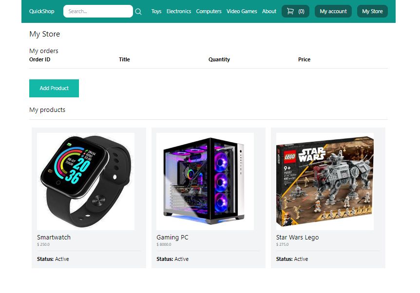 GitHub - williamboehringer/e-commerce: Multivendor e-commerce allows you to buy and sell. You're ...