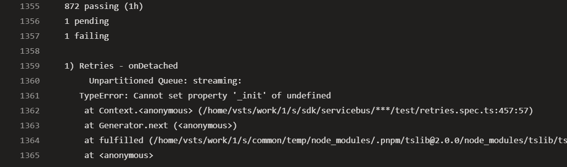 Service Bus Flaky Test While Testing Retry Functionality · Issue 10015 · Azureazure Sdk For