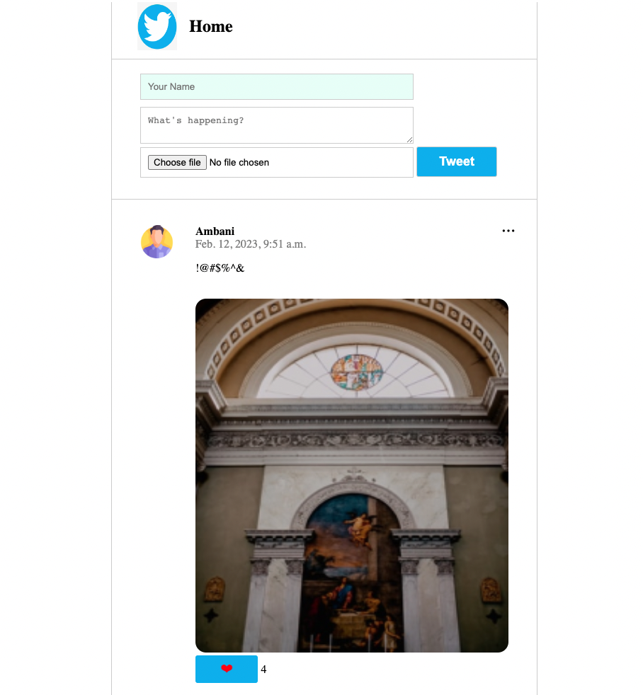 GitHub - codedaisy/daisy-TwitterClone