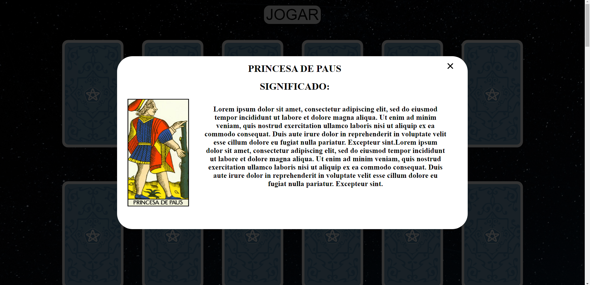 GitHub - BrennoBoechat/Projeto-Tarot
