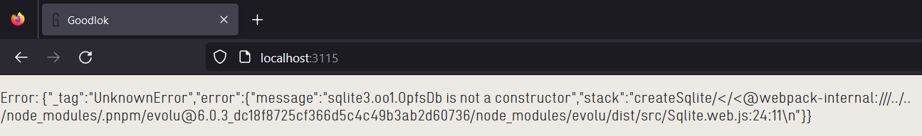 UnknownError - sqlite3.oo1.OpfsDb is not a constructor · Issue #147 · evoluhq/evolu · GitHub