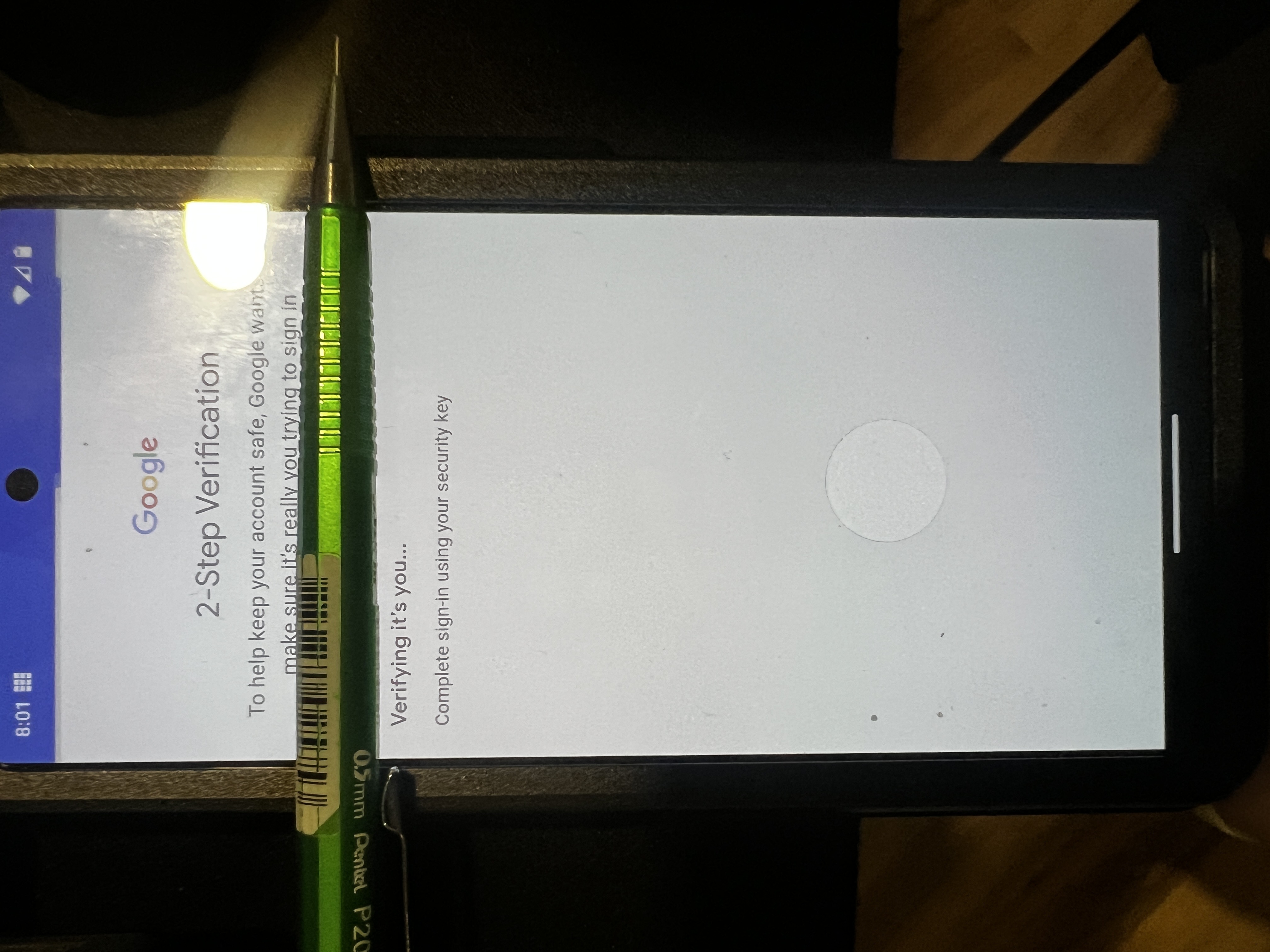 Sandboxed Google Play and Google Apps not completing MFA process with security keys · Issue ...