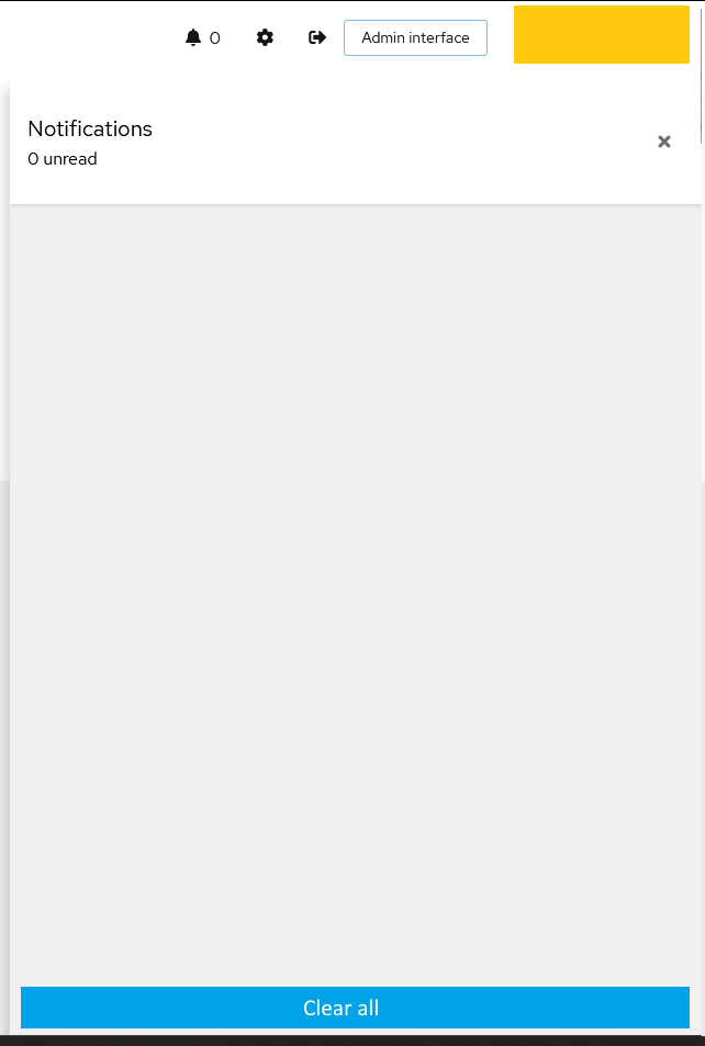 Button to clear all notifications at the bottom of application list · Issue #7675 · goauthentik ...
