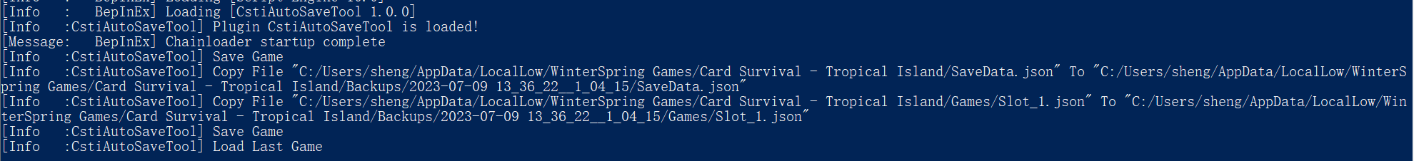 GitHub - ghbvf/CstiAutoSaveTool: Card Survival - Tropical Island Auto ...